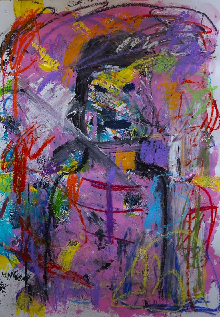 Chromatic Charisma 2 Painting by Giulia De Martino | Saatchi Art