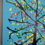 Dark Tree Painting by Bobby Bentz | Saatchi Art