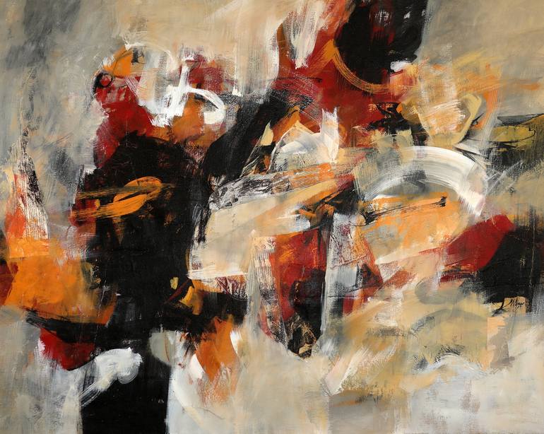 Tumulto Painting by Francesco D'Adamo | Saatchi Art
