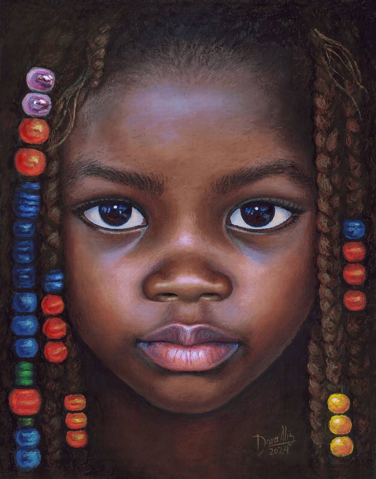 Colors of Innocence 8 Painting by Dora Alis Mera Velasco | Saatchi Art