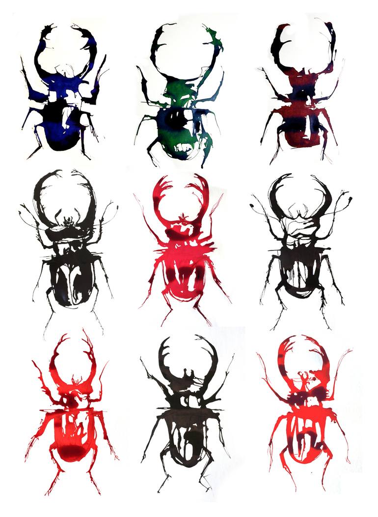 Catalogus Coleopterum Drawing by Raphael Pohland | Saatchi Art