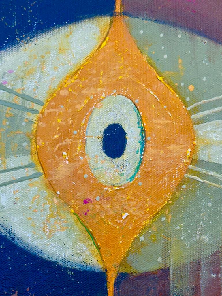 Orbiters Painting by Hilber Nelson | Saatchi Art