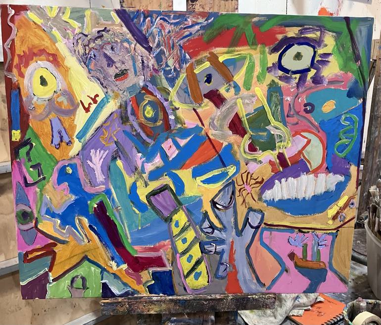 Earth Painting by David Kramer | Saatchi Art