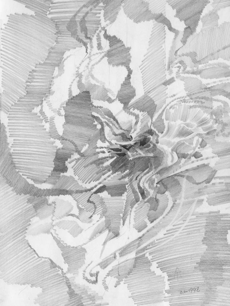 Regeneration Drawing by Leonid Tomilin | Saatchi Art