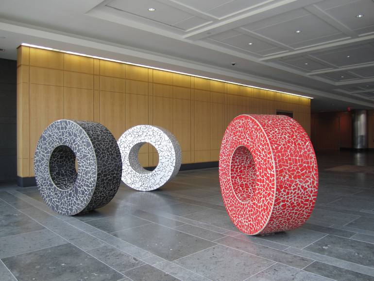 rosa + mesopotamia Sculpture by tom ashcraft | Saatchi Art