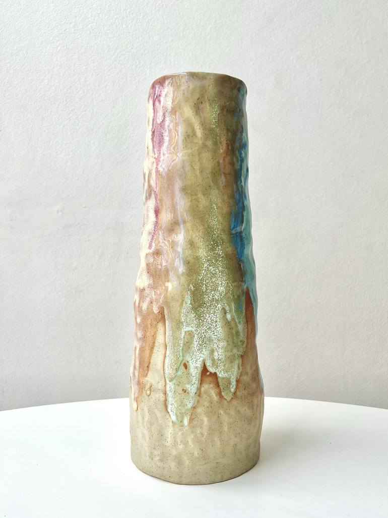 Skinny Summer Melt Sculpture by Camila Carmody | Saatchi Art