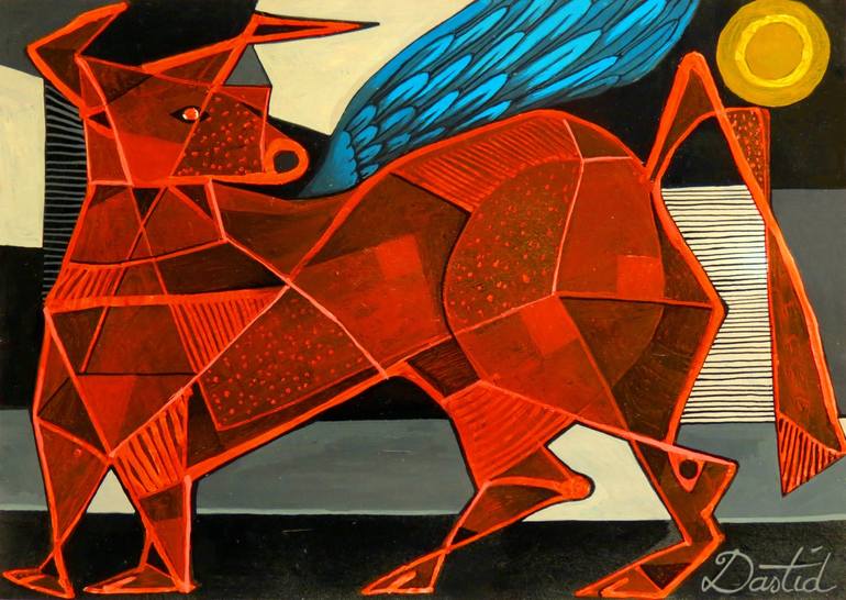 Divinity Painting by Dastid Miluka | Saatchi Art