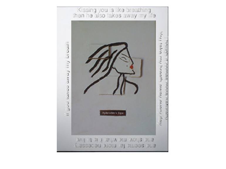 Aphrodite's Lips Painting by Peter Dyer | Saatchi Art