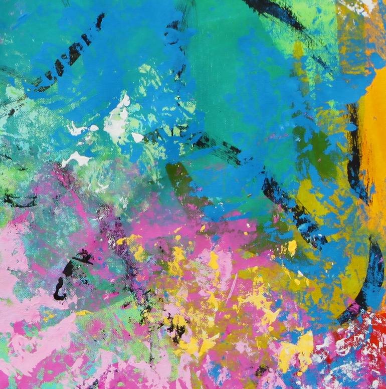 Thought Creates Reality Painting by Naomi Delott | Saatchi Art