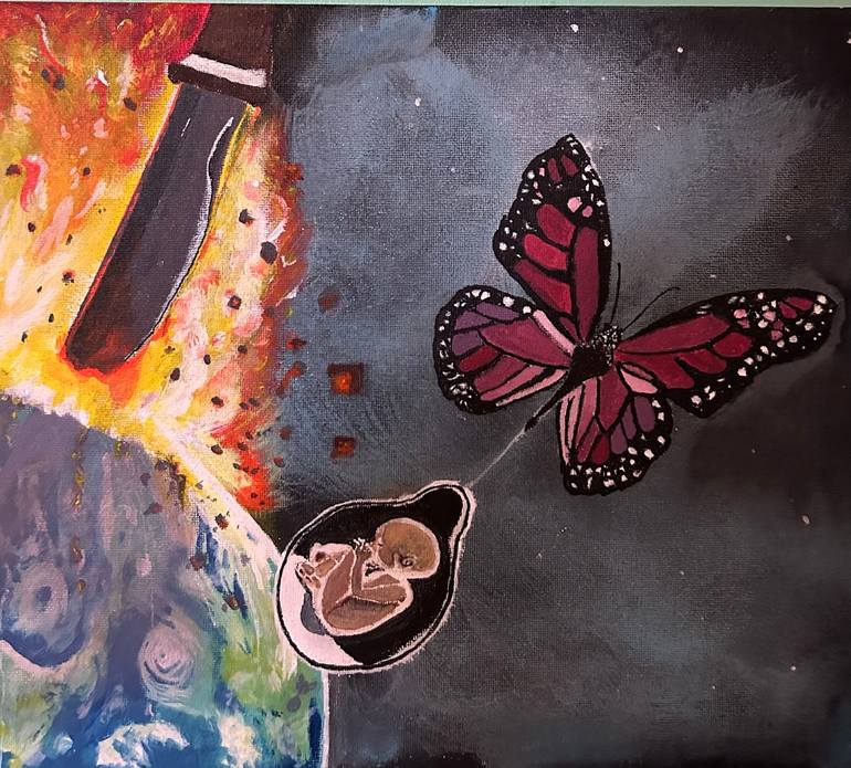 New Beginning Painting by Krystal Clark | Saatchi Art