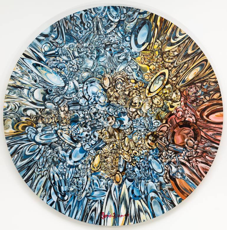 holy mountain Painting by Manish Harijan | Saatchi Art