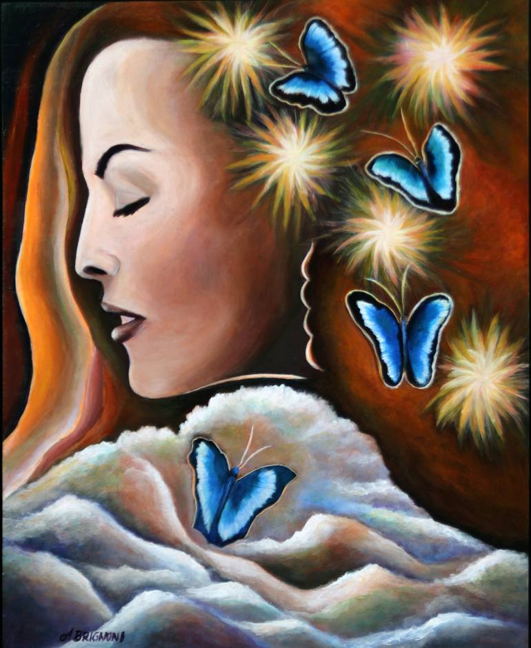 Enteral Dreams Painting by arcelio brignoni | Saatchi Art