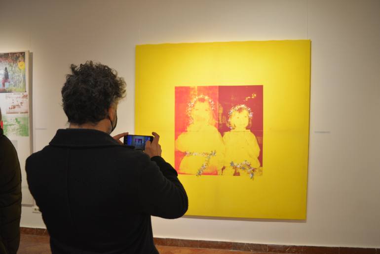 I wore a crown and held a candle in the name of my culture Painting by ...