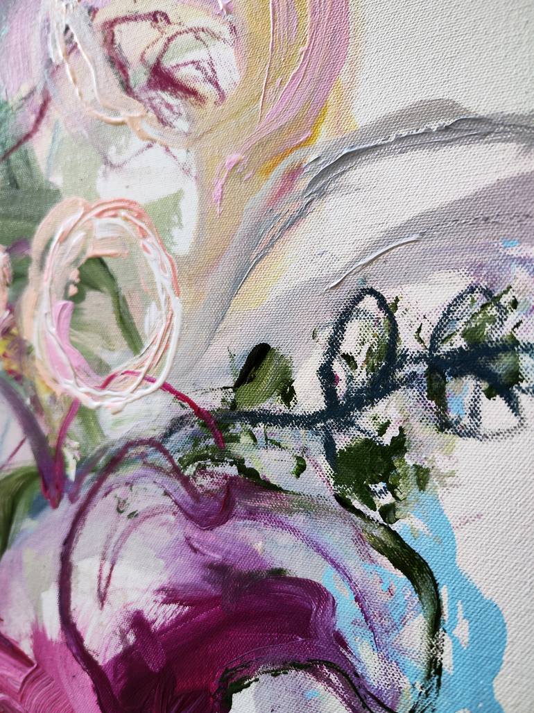 Blossom Whispers Painting by Anna Cher | Saatchi Art