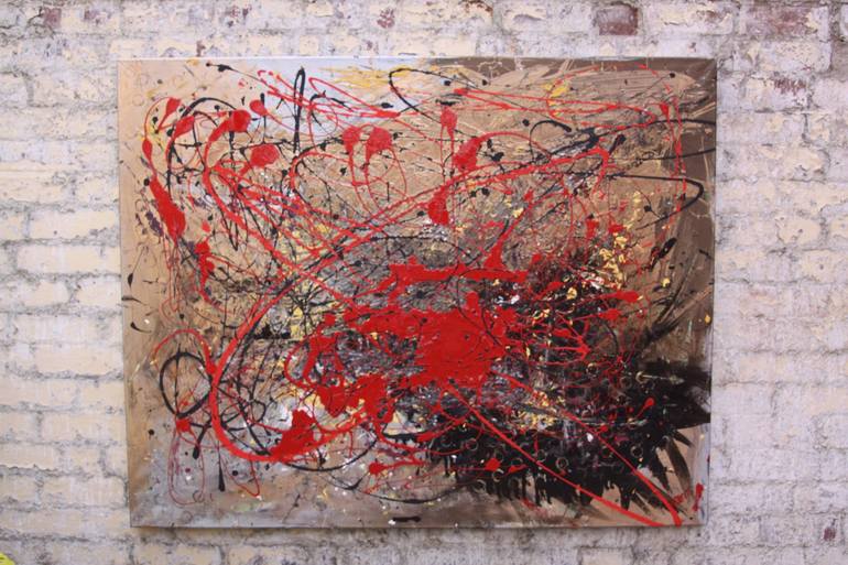 The Scarlet Ribbon Painting by Sharon Ross | Saatchi Art