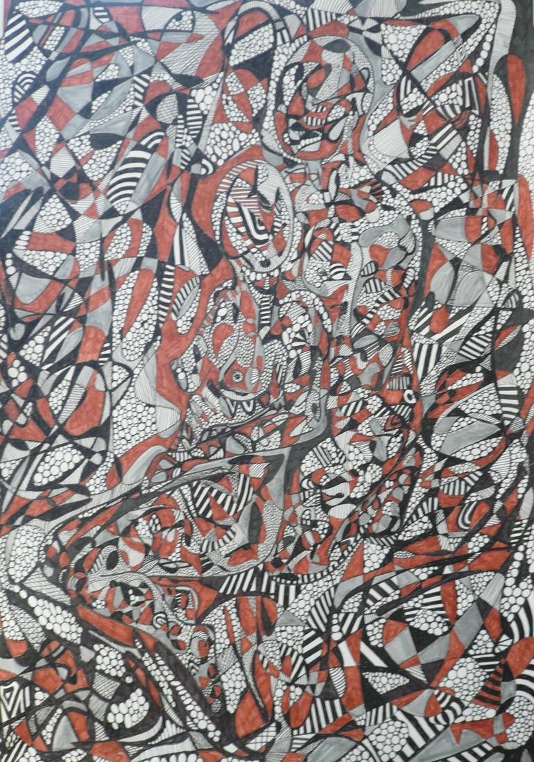 A Loving Embrace Drawing by Sharon Ross | Saatchi Art