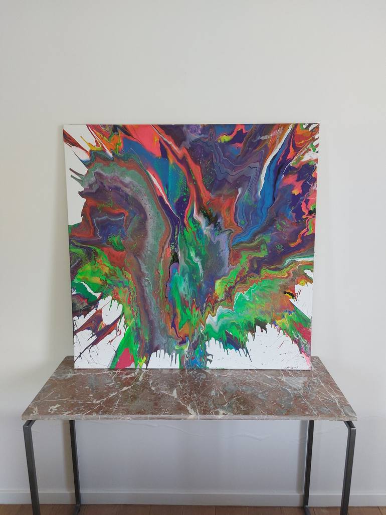 GRAVITY Painting by Simon Dehairs | Saatchi Art