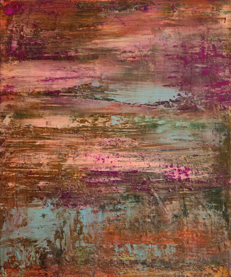 Das Waten im Seichten Painting by Rea Schenk | Saatchi Art