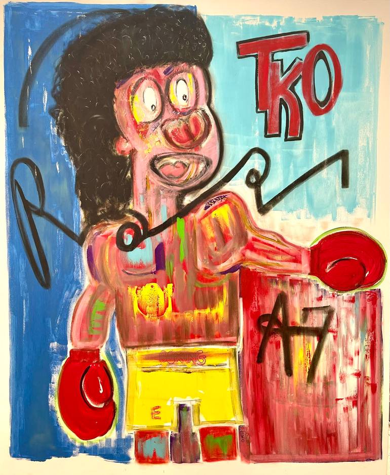 Knockout Painting by Avenni Art | Saatchi Art