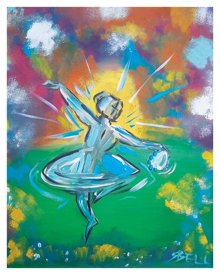 Dance for the Lord Painting by Ron Bell | Saatchi Art