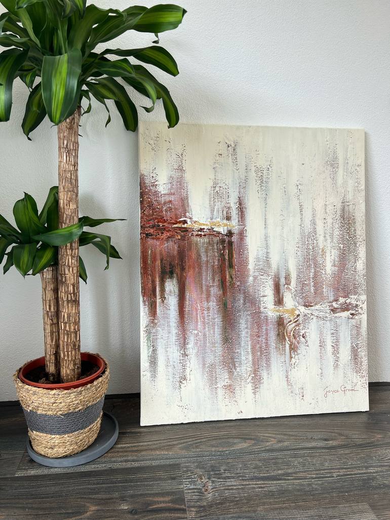 Golden light Painting by Joyce Groen | Saatchi Art