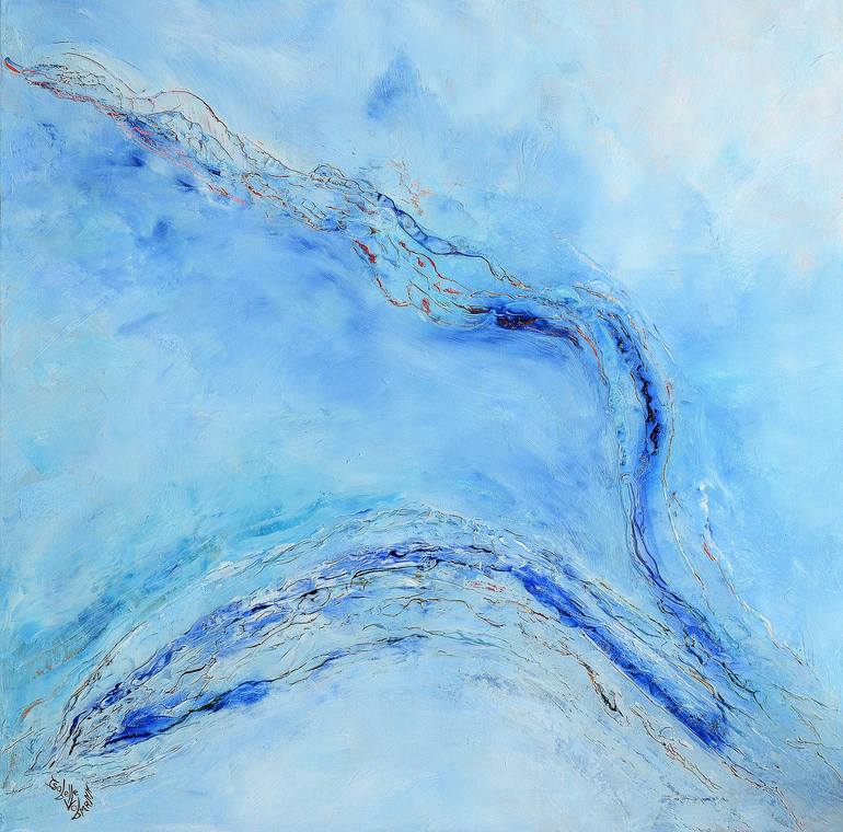 Vibrations Painting by Isabelle Vobmann | Saatchi Art
