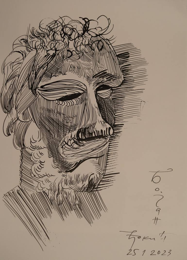 Drawing no.58 Drawing by Bojan Djokic | Saatchi Art