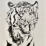 Tiger No.1 Painting by Luis Cardel | Saatchi Art