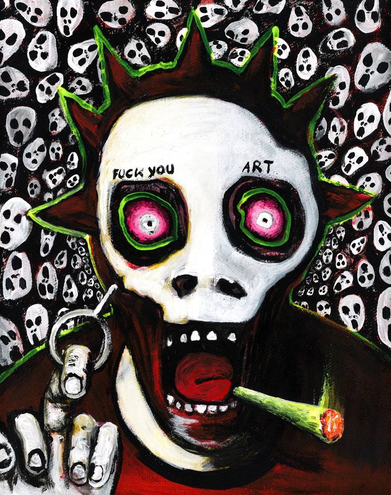 Fy Art Painting by Vaxo Lang | Saatchi Art