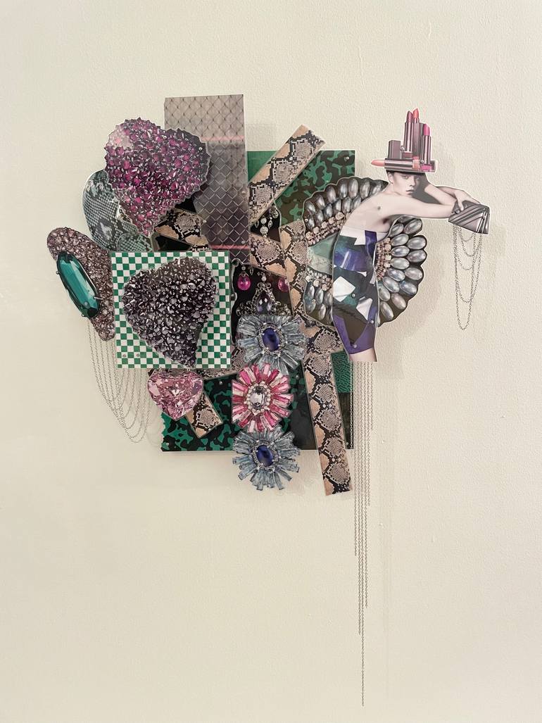 Heartbreak City Collage by Jesse Walker | Saatchi Art