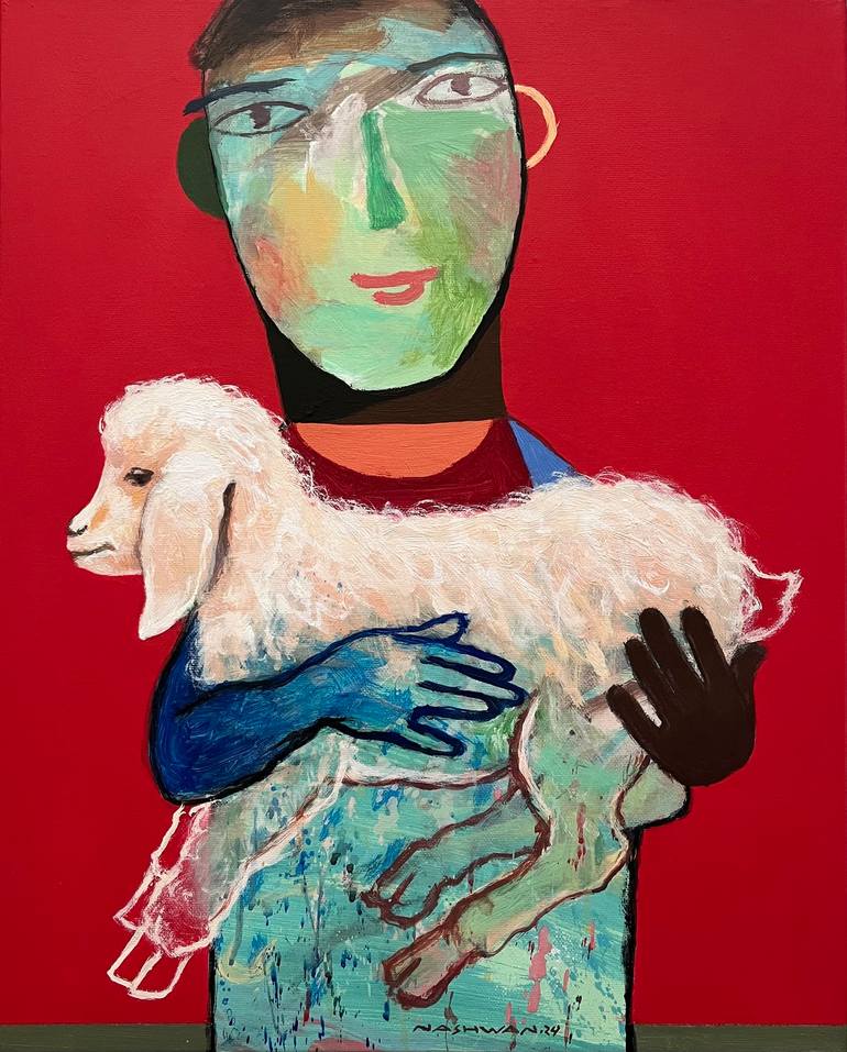 Maaa Maaa Painting by Nash Alessa | Saatchi Art