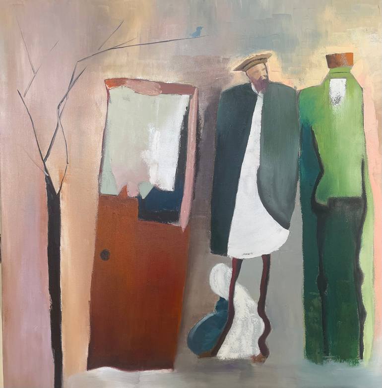 Liberating the femme Painting by Nour Saeed | Saatchi Art