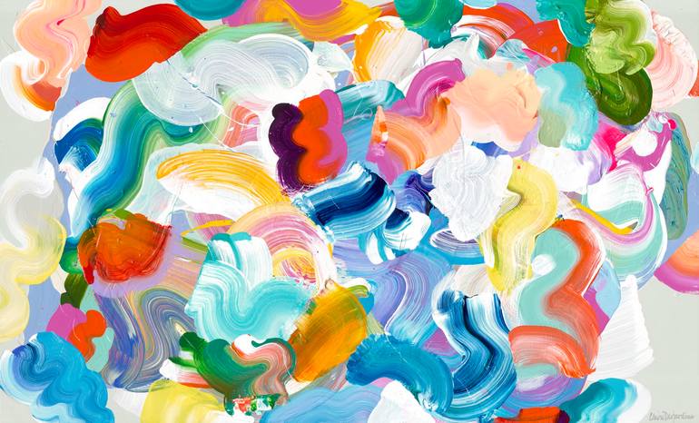 Spring Bouquet Painting by Claire Desjardins | Saatchi Art