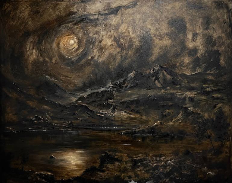 Melancholy Painting by Mikhail Khalin | Saatchi Art