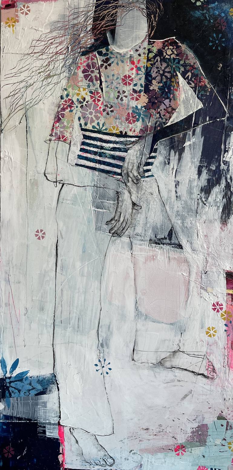 Dance Ma Socks Off Painting by Debbie Taylor-Kerman | Saatchi Art