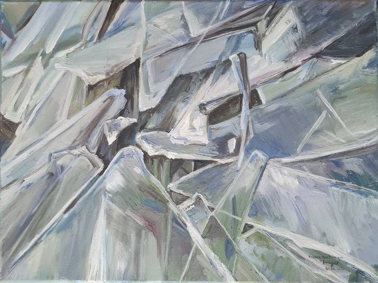 Fragile Painting by Reneta Bach | Saatchi Art