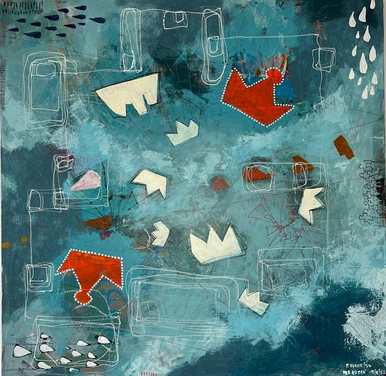 The Queen Painting by Patricia Harris | Saatchi Art