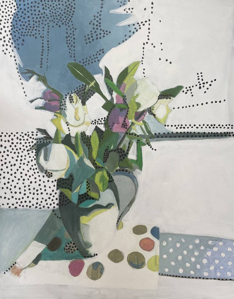 Reconnecting Painting by Emma Franc | Saatchi Art