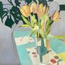 Bird Song Painting by Emma Franc | Saatchi Art