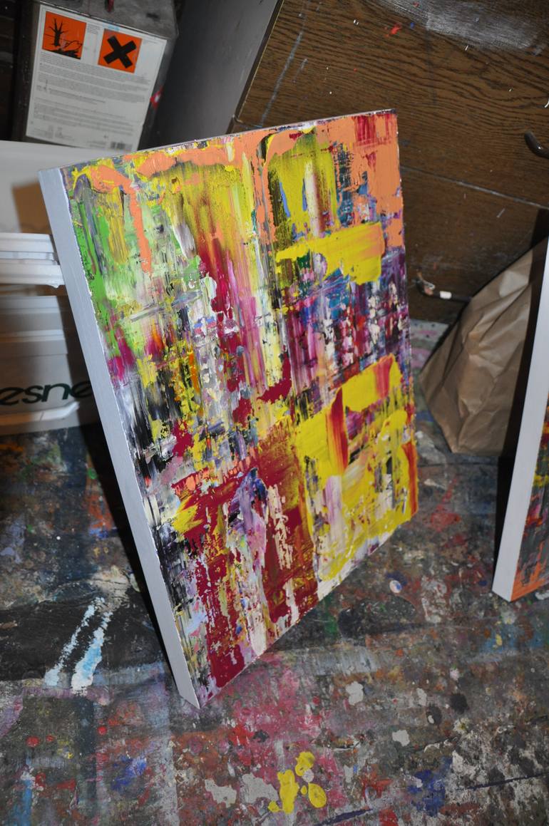 Palette 16 3 Painting by Eckhard Besuden | Saatchi Art