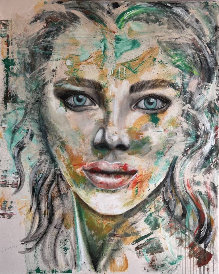 Ethereal Painting by Naz Oral | Saatchi Art