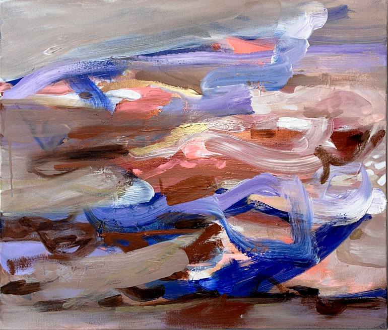 Mercato Beach Painting by Lisa Penz | Saatchi Art