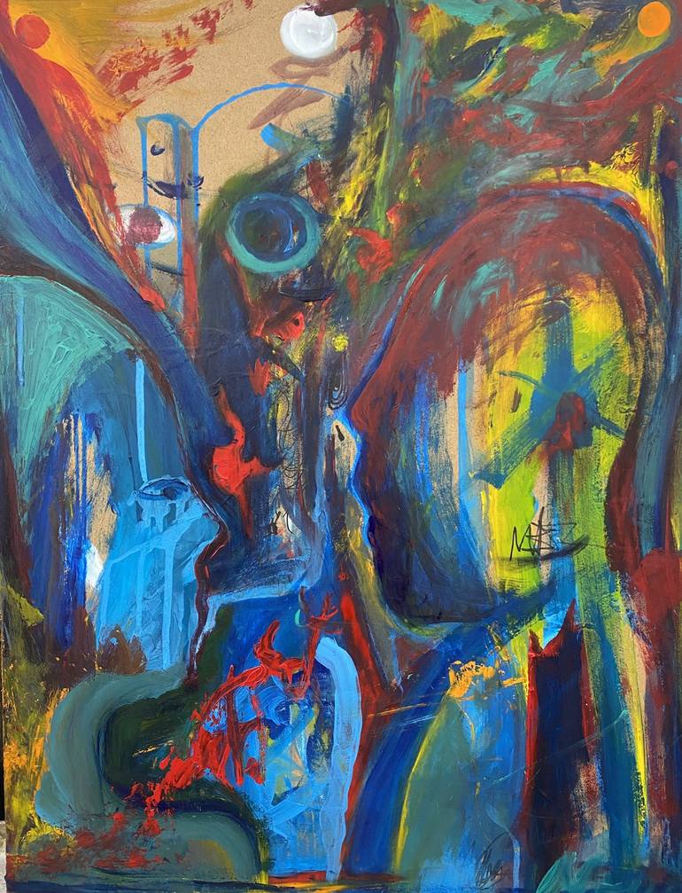 ‘Drifted’ Painting by Millie Griffiths | Saatchi Art