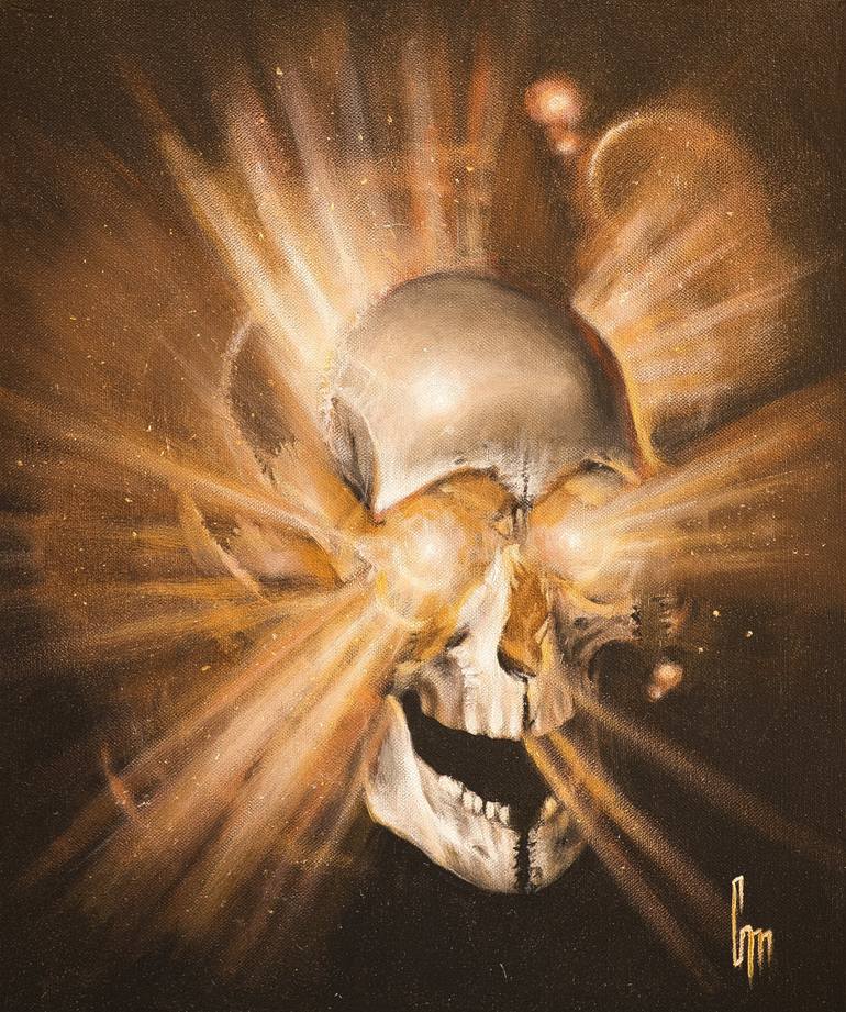 Fractures Painting by Mrs SteamCloudy | Saatchi Art