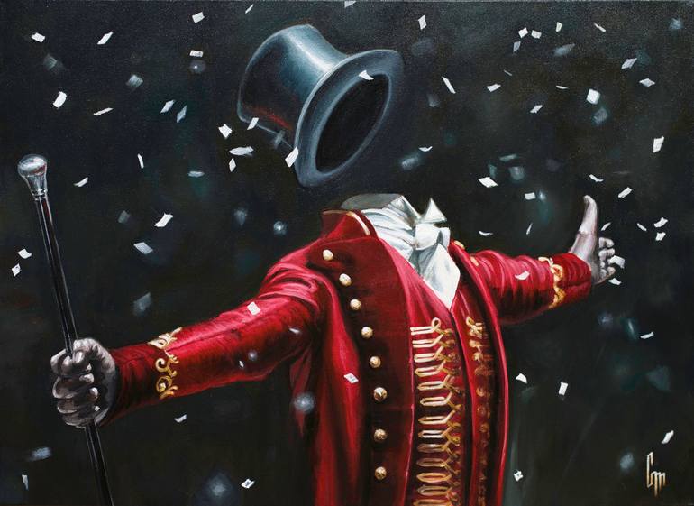 Introvert Painting by Mrs Steamcloudy | Saatchi Art