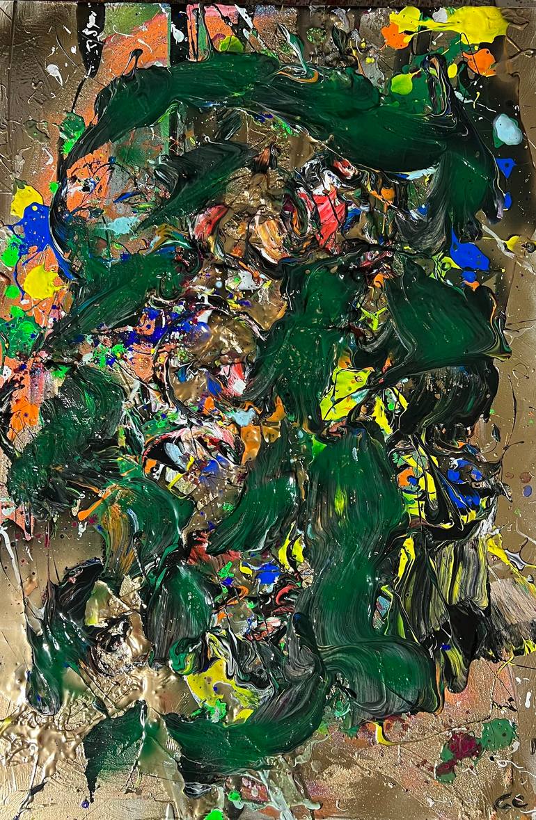 Commando Painting by Gonca Chelsea | Saatchi Art