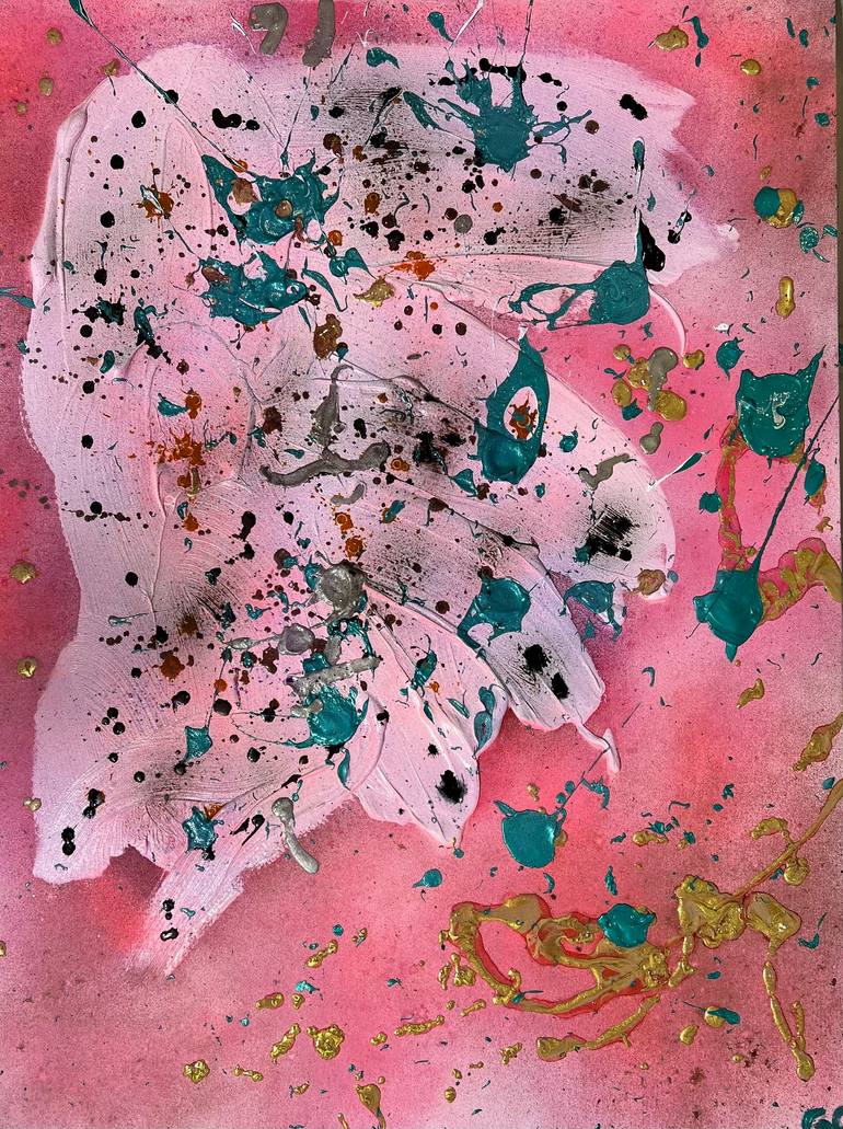 Slapped Painting by Gonca Chelsea | Saatchi Art