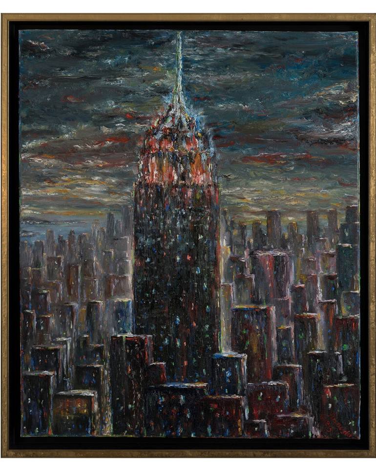 Main Attraction Painting by Christopher Slowinski | Saatchi Art