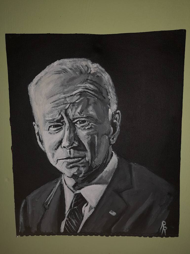 Joe Painting by Radical Rhymes | Saatchi Art