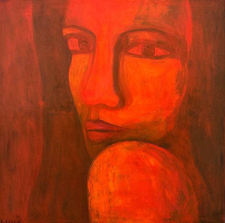 Va de nuevo Painting by Lucrecia Serrat | Saatchi Art